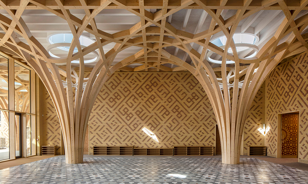 Free Form Structures for Wood Projects from Blumer Lehmann