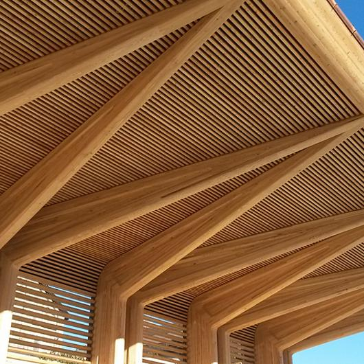 Free Form Structures for Wood Projects from Blumer Lehmann