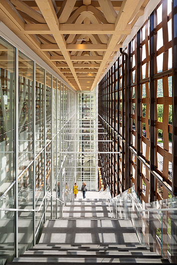 NATURCLAD - W Wood Facade in the Aspen Art Museum from PARKLEX PRODEMA