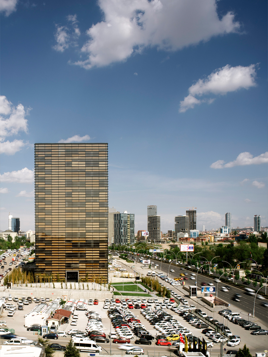 Gallery of NATURCLAD - W Wood Louvers in Capitol Vista Ankara - 1