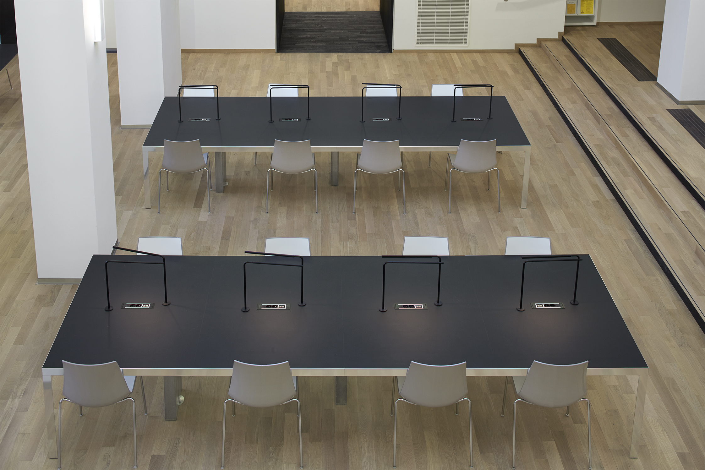 Gallery of Interior Workstation Furniture in Strasbourg National and ...