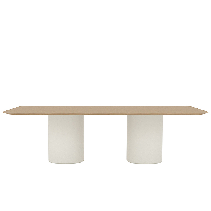 Solid Conference - Conference Table (2/+ bases) from Andreu World