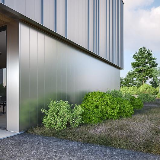 Aluminium Click-on Cladding from Sculptform