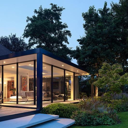 Corner Window - Open Corner from Orama Minimal Frames