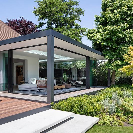 Corner Window - Open Corner from Orama Minimal Frames