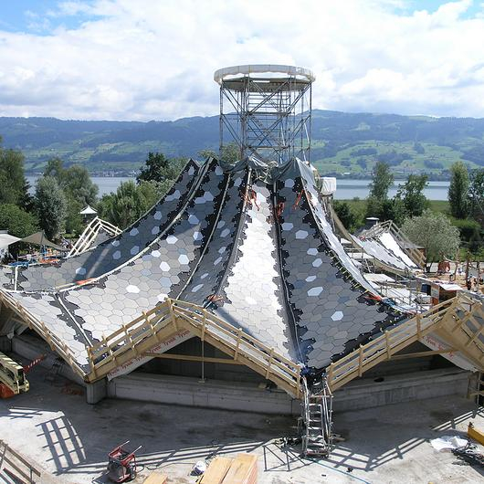 Gallery of Timber Construction - Knie's Magician’s Hat - 7