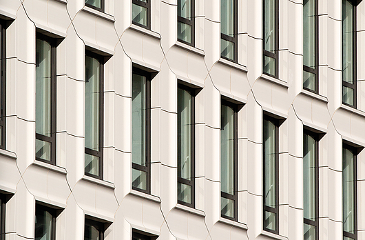 Façade System - UHPC Ceramic Veneer from Hofmann Facades Group
