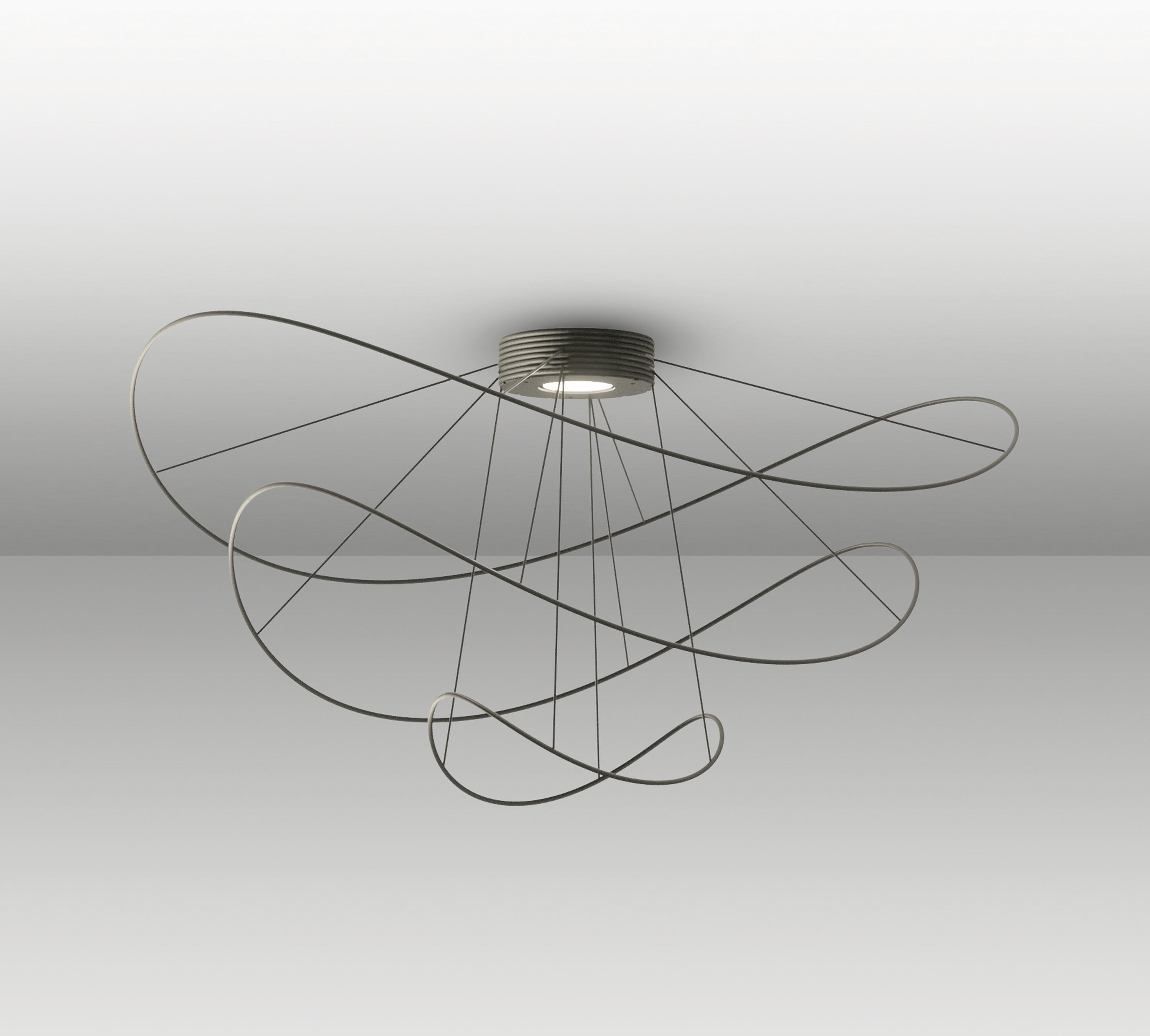 Gallery of Ceiling Lights - Hoops - 3