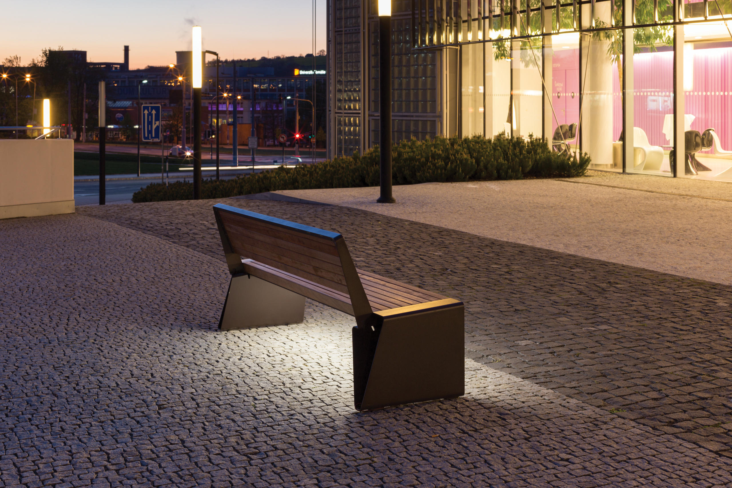 Gallery of Smart Park Bench - Radium Smart - 2