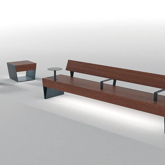 Park Bench - Blocq from mmcité