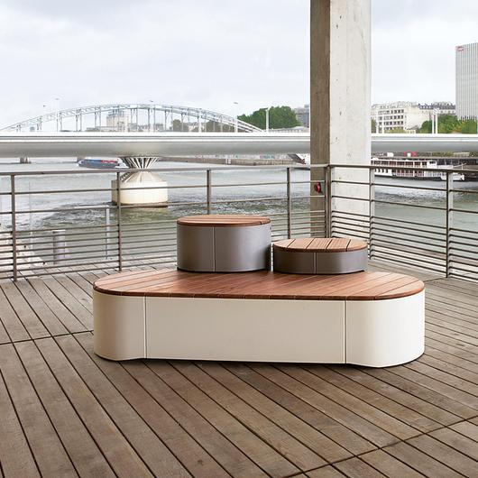 Outdoor Seating - Urban Islands from mmcité