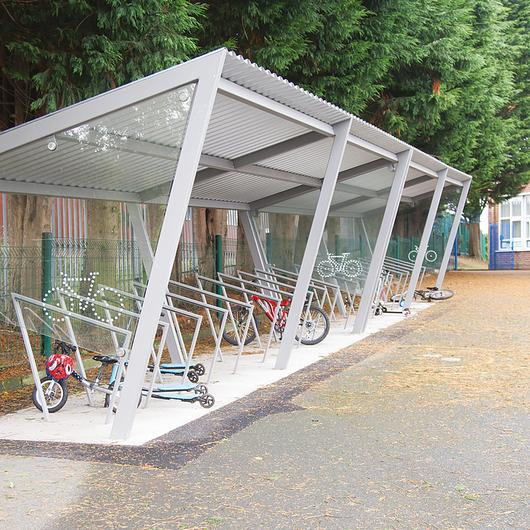 Bicycle Shelter - Edge from mmcité