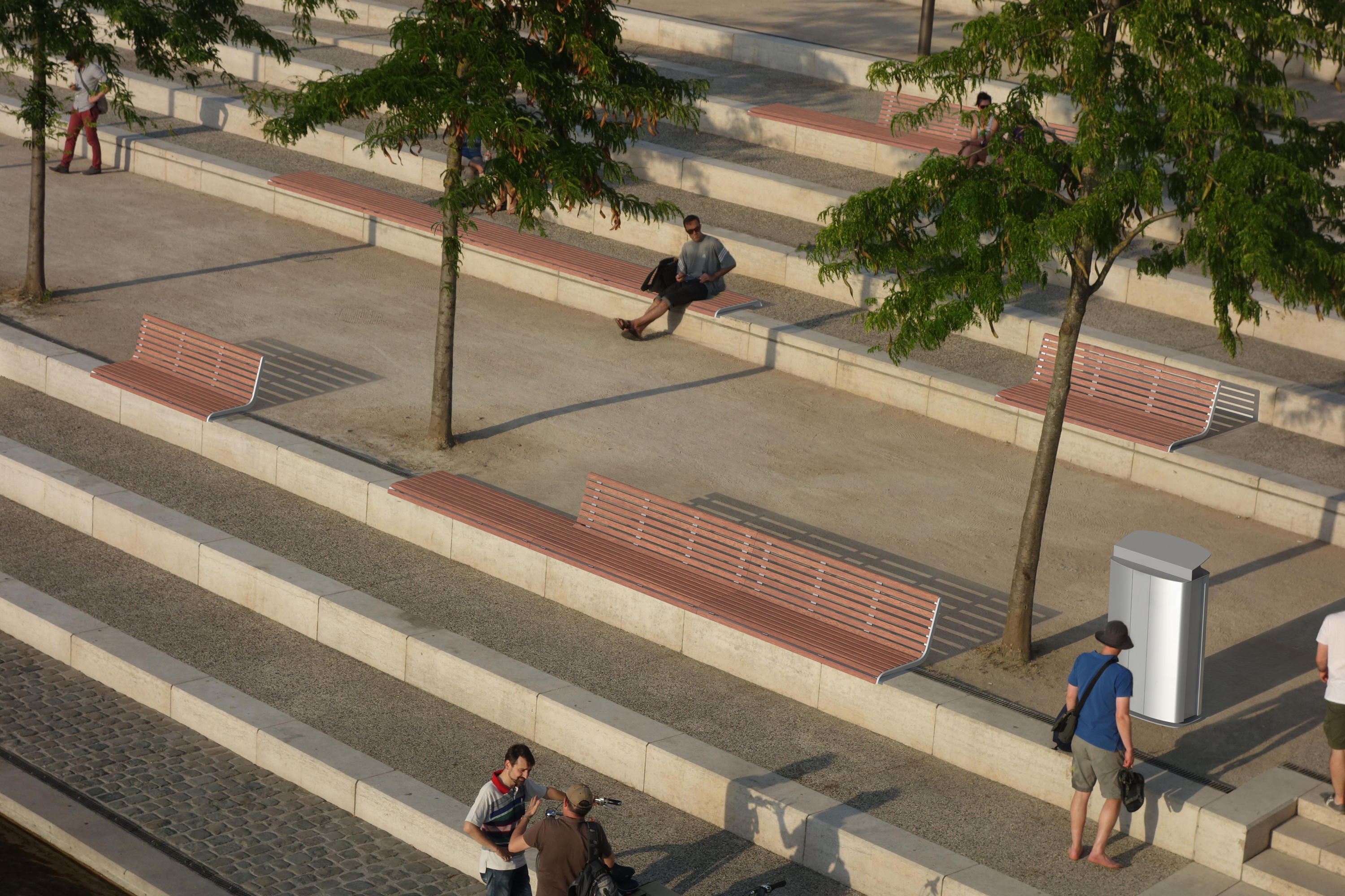 Gallery of Wall-Mounted Park Bench - Port - 2