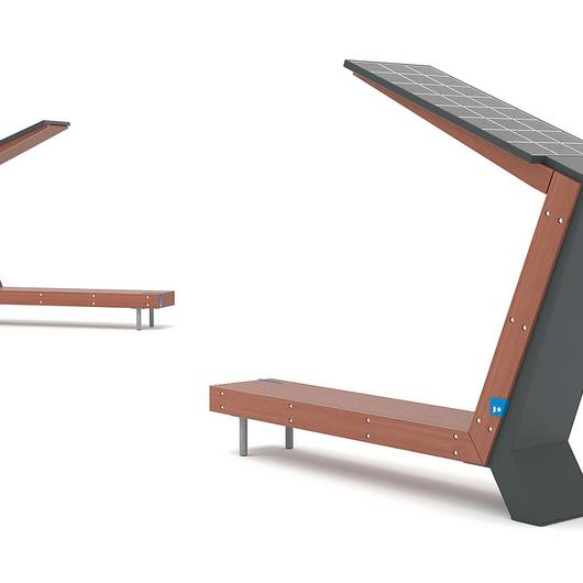 Gallery of Solar Park Bench - Woody Scorpio - 7