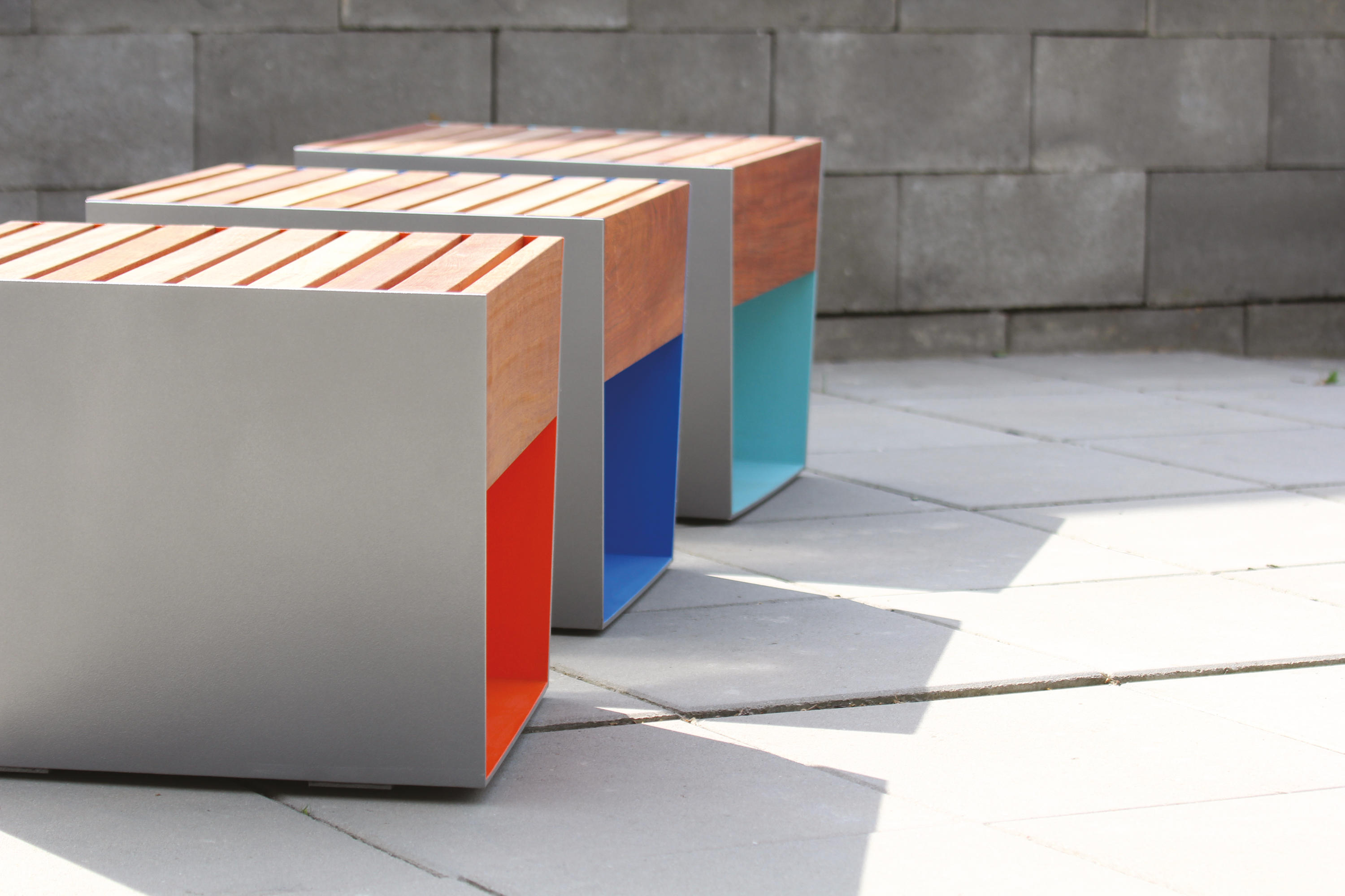 Gallery of Outdoor Stool - Blocq - 2