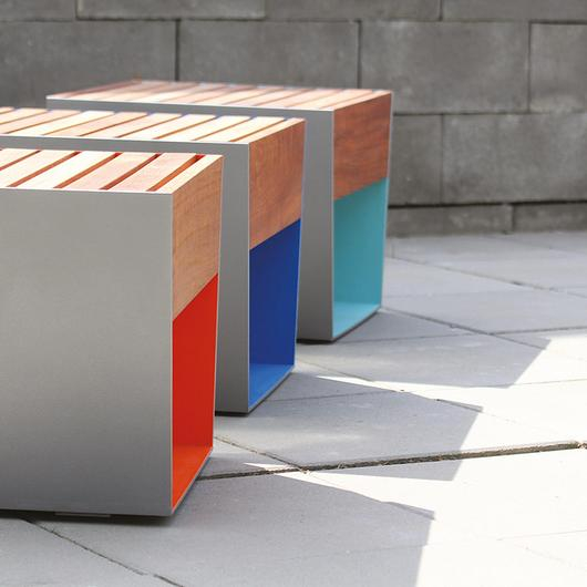 Outdoor Stool - Blocq from mmcité
