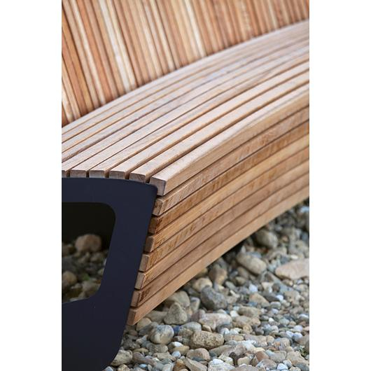 Gallery of Curved Park Bench - Landscape - 5
