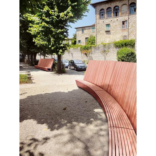 Gallery of Curved Park Bench - Landscape - 6