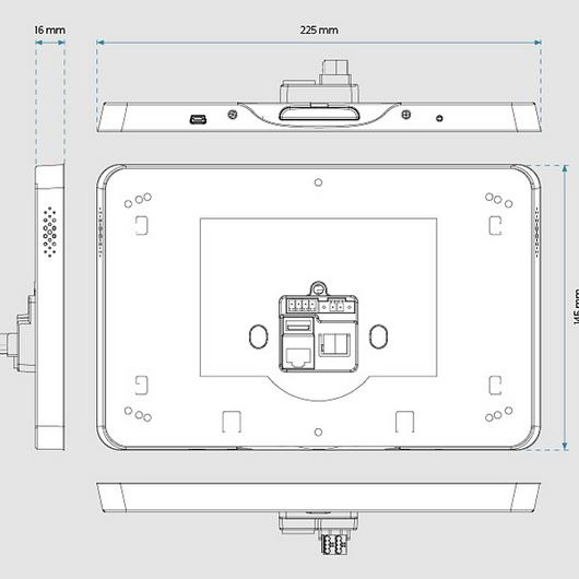 Wireless Home Control - Smart Panel 8 from JUNG