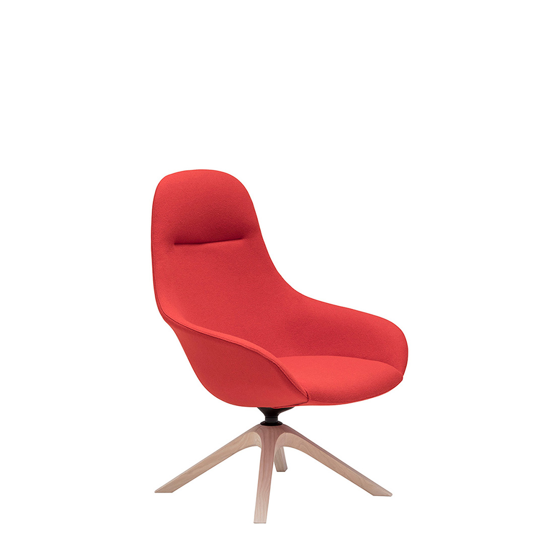 Next Lounge - Lounge Chair High Back from Andreu World