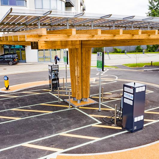 Gallery of Timber Construction of K:Port Vehicle Charging Station - 15