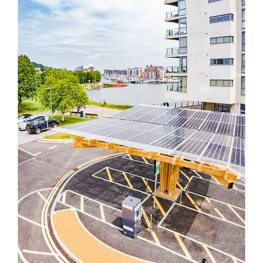 Gallery of Timber Construction of K: Port Electric Vehicle Charging ...