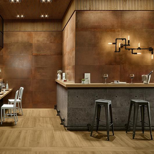 Gallery of Glazed Porcelain and Single Fired Wall Tiles - Metallic - 5