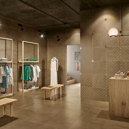 Gallery of Glazed Porcelain and Single Fired Wall Tiles - Metallic - 4