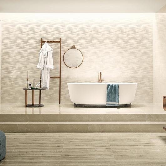 Gallery of Glazed Porcelain and Single Fired Wall Tiles - Marble - 8