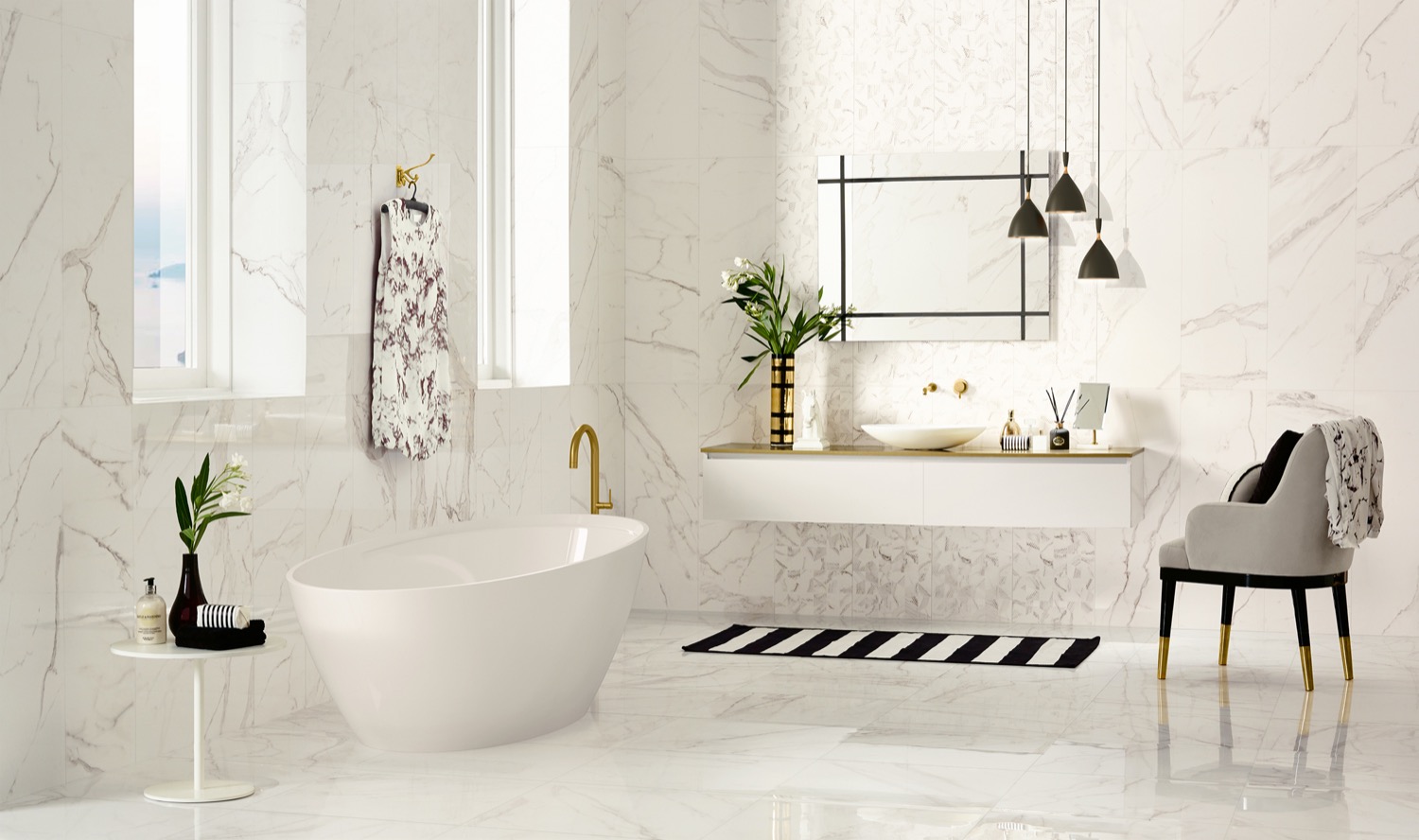 Gallery of Glazed Porcelain and Single Fired Wall Tiles - Precious - 7