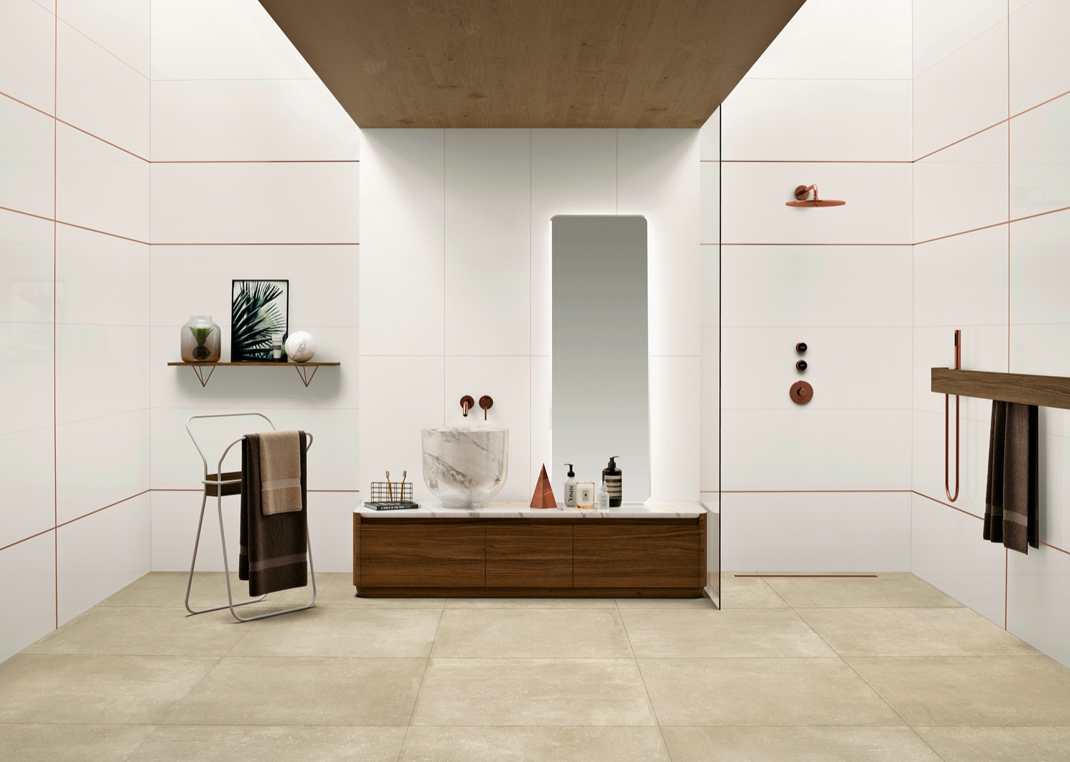 Gallery of Glazed Porcelain Tiles and Single Fired Wall Tiles - Light - 1