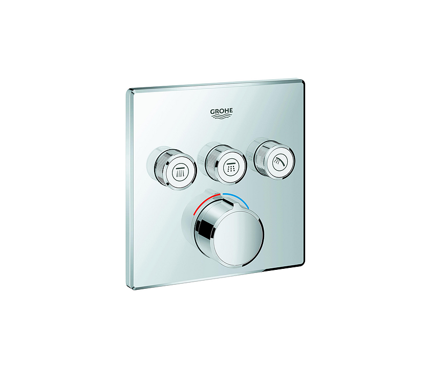 Concealed Mixer 3 Valves - SmartControl from Grohe
