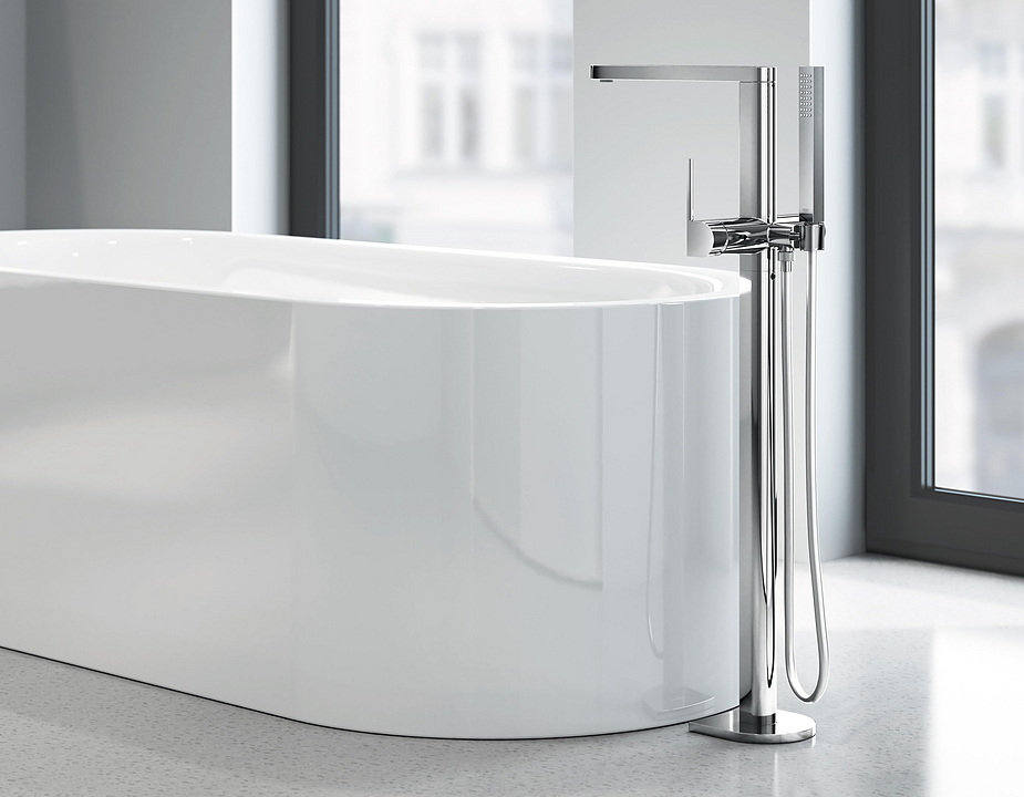 Bath Mixer Floor Mounted - Plus from Grohe