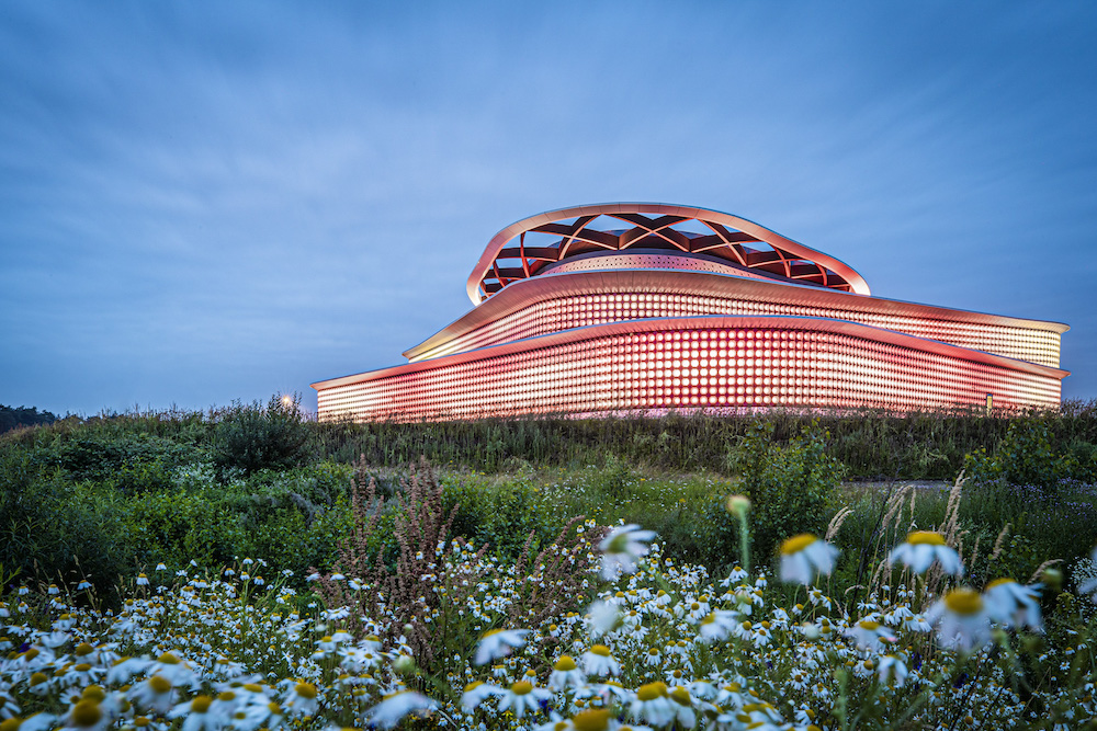 Gallery of Free Form Timber Structures for Venlo Casino - 3