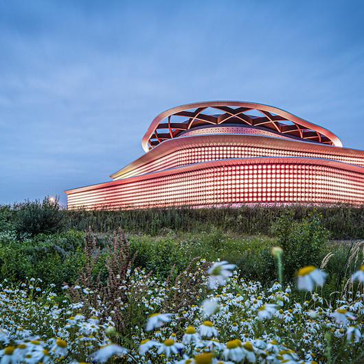 Free Form Timber Structures for Venlo Casino from Blumer Lehmann