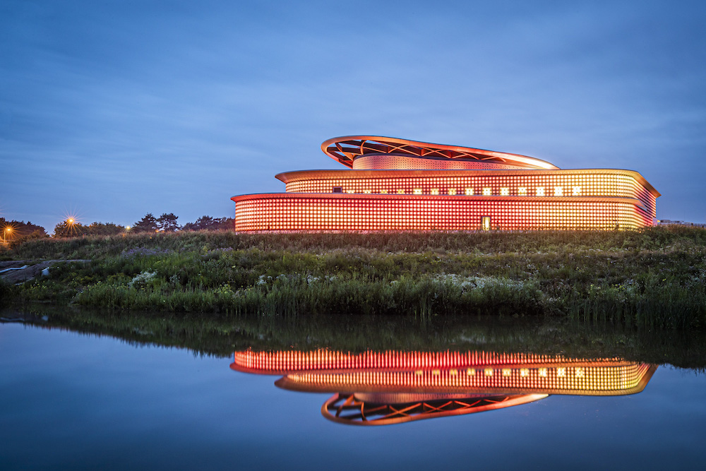 Gallery of Free Form Timber Structures for Venlo Casino - 2