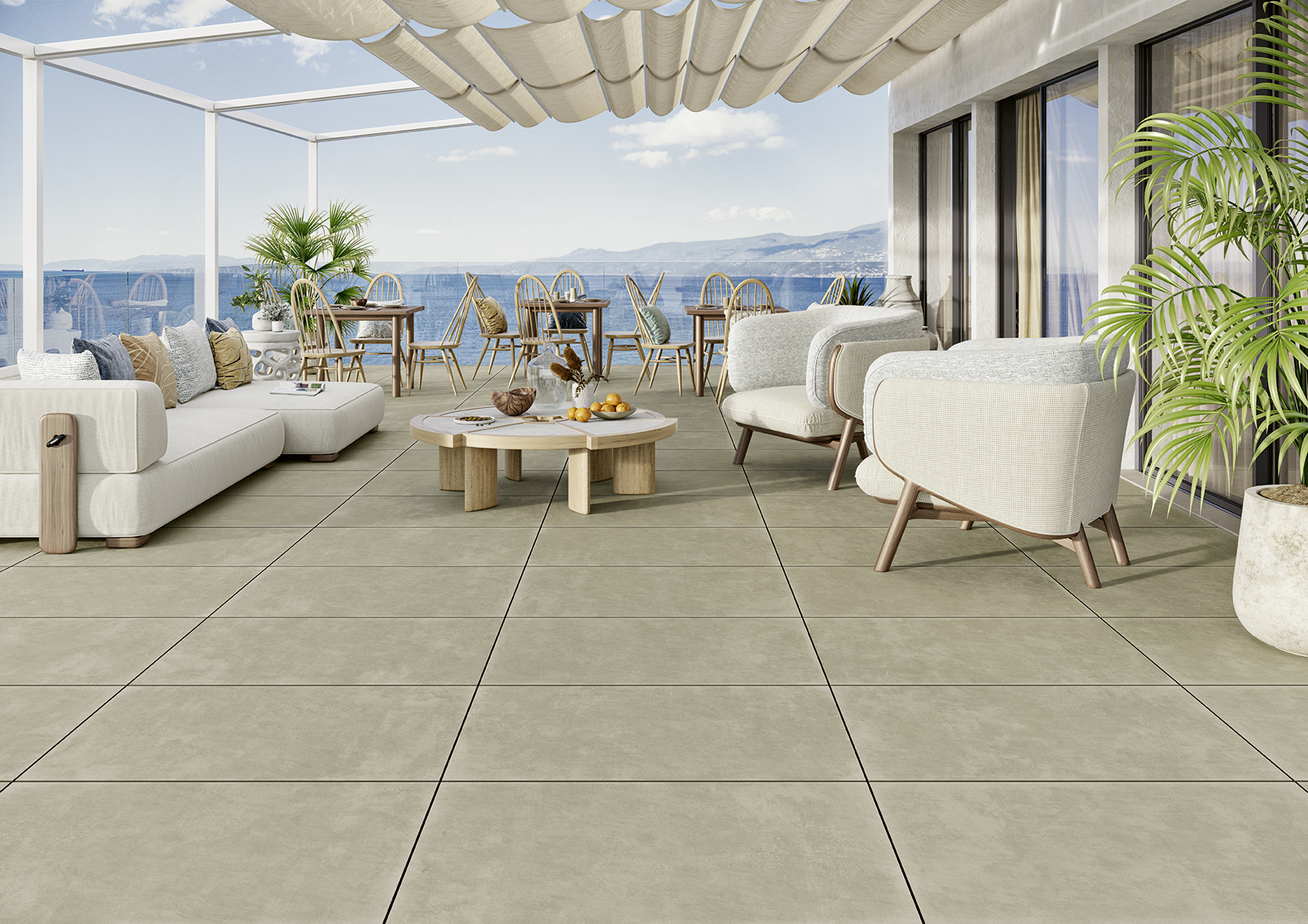 Gallery of Glazed Porcelain Tiles and Single Fired Wall Tiles - Ground - 1