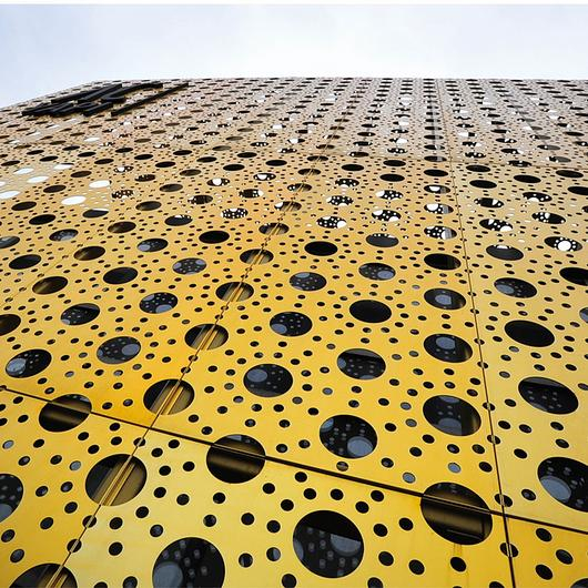 Façade Cladding - Multi-Perforated Metal from Kasso