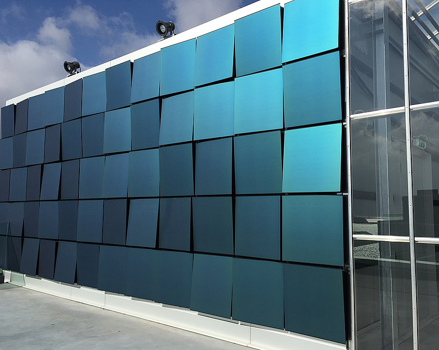 Custom Solar Facades - Sequins from SolarLab