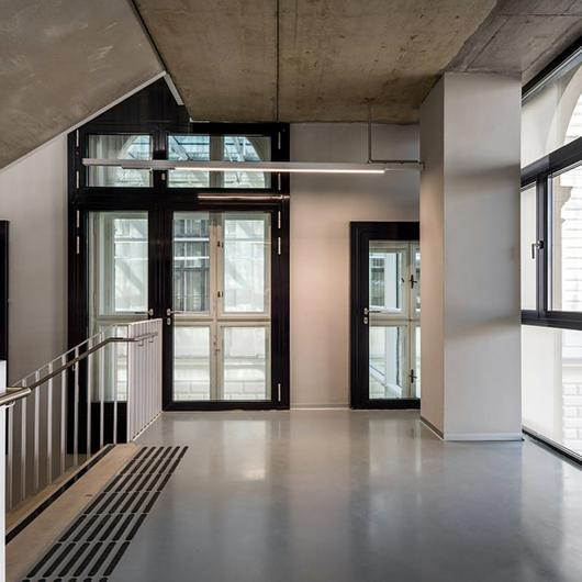 Glass Facade in University Library from Jansen