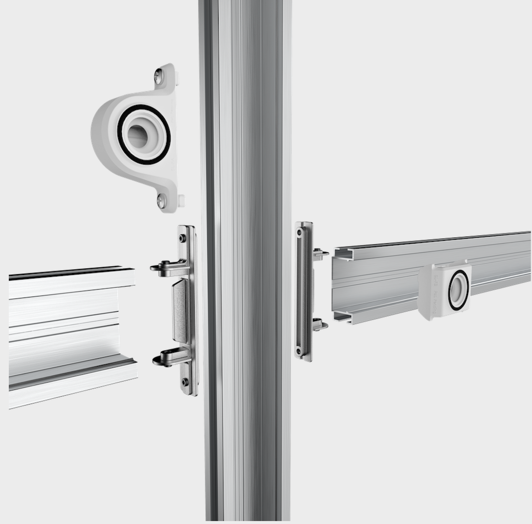 Gallery of Interior Panel Mounting - Stratlock Rail System - 2