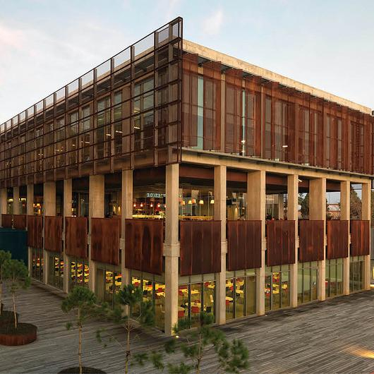 Cor-ten Steel Façade Cladding from Kasso