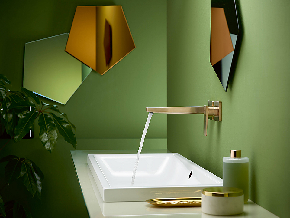 PVD Finishes for Bathrooms Faucets from hansgrohe