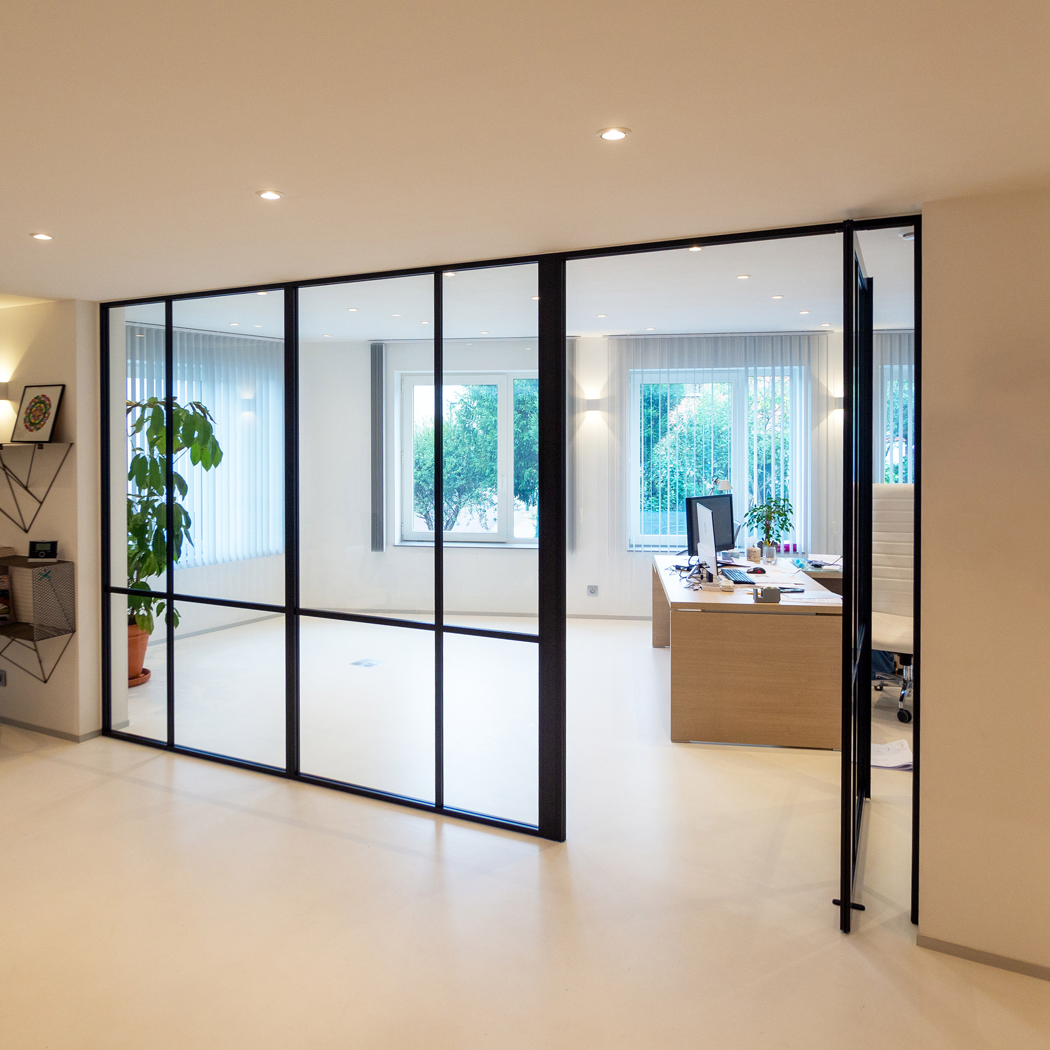 Gallery of Fixed Glass Partitioning - PortaPivot 3530 - 9