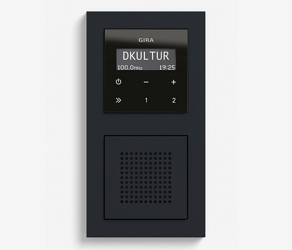 Radio con altavoz - RDS empotrado de GIRA