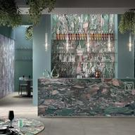 Metal Fabric Space Divider in MiQ offices, New York from Kriskadecor