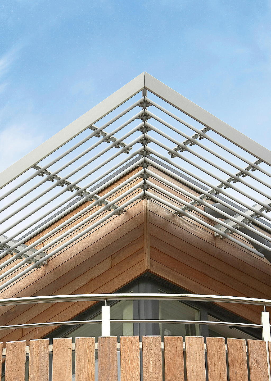 Slatted Horizontal Awning - Sunclips from RENSON
