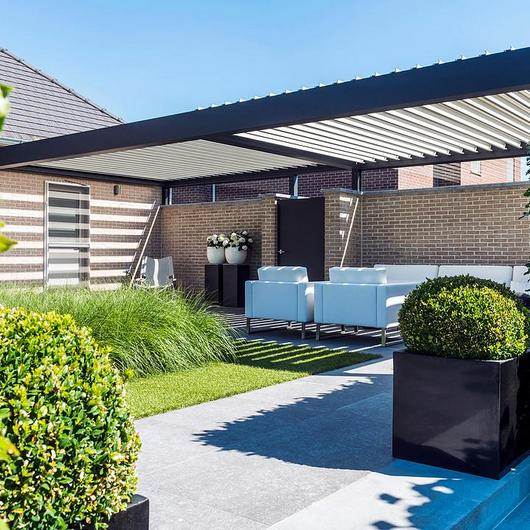 Retractable Louvered Roof - Aero from RENSON