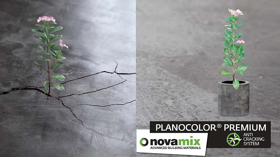 Planocolor Microcement Floor Coating Systems from novamix