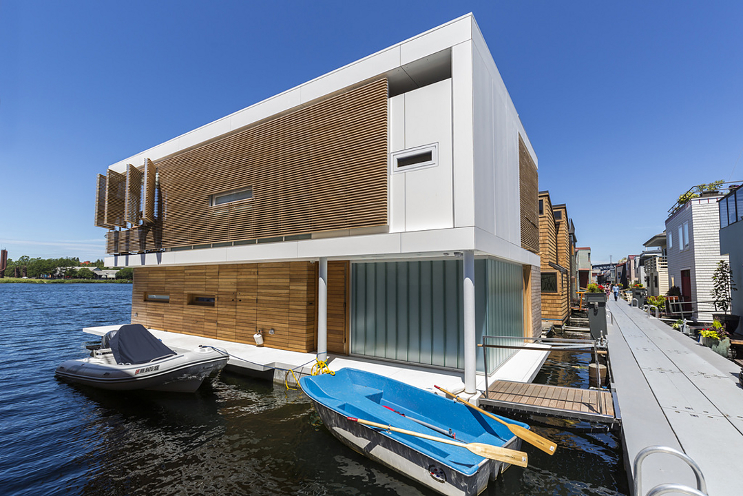 Panel Tack: Fachada ventilada en Casa Flotante de Bostik